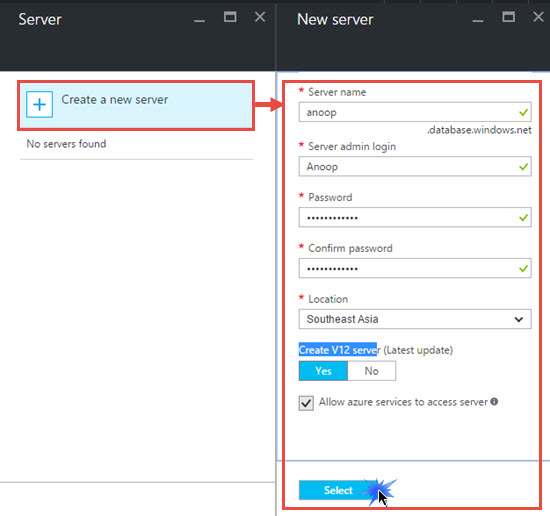 Create Sql Server Database In Microsoft Azure ~ It Tutorials With Example
