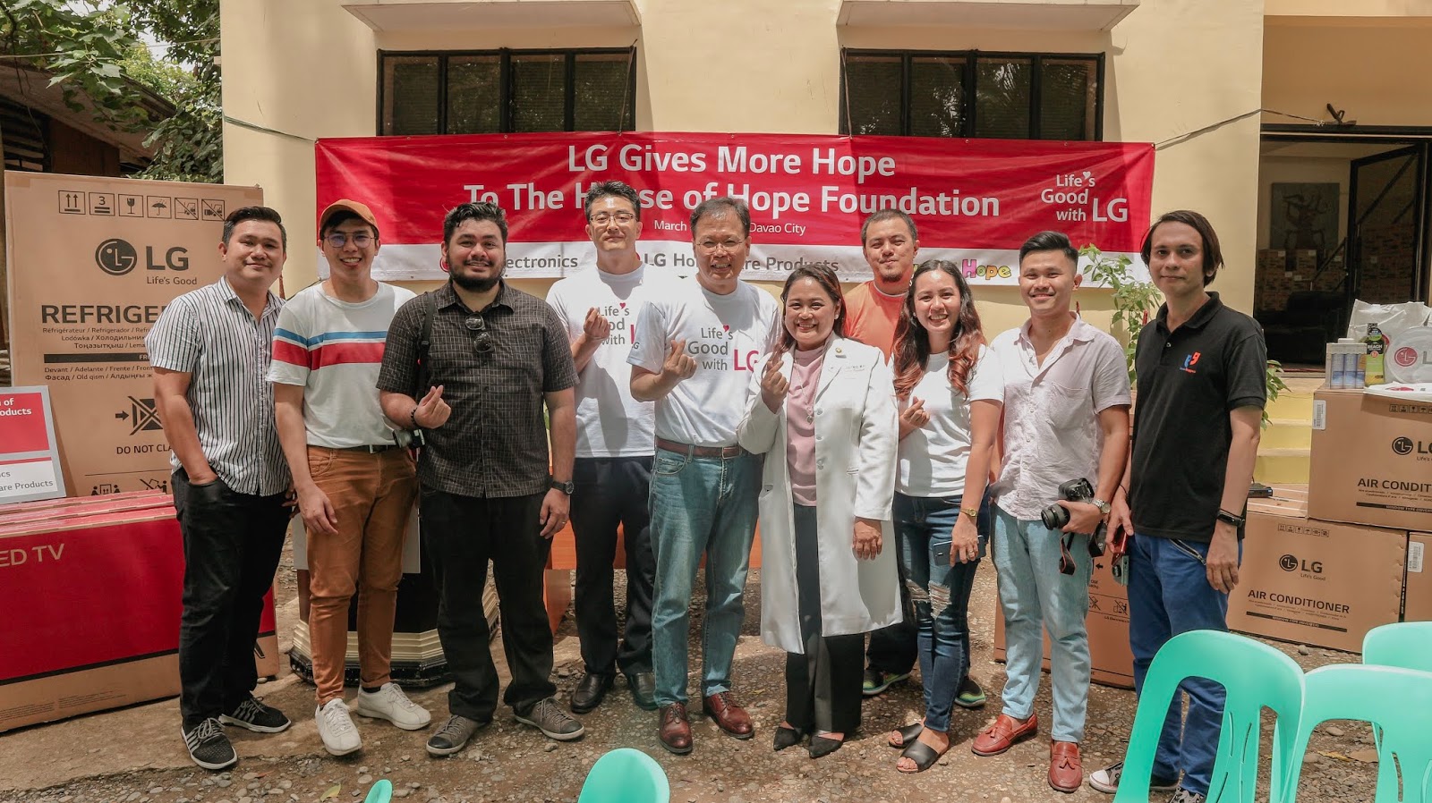 LG Electronics gives back to children at The House of Hope Foundation ...