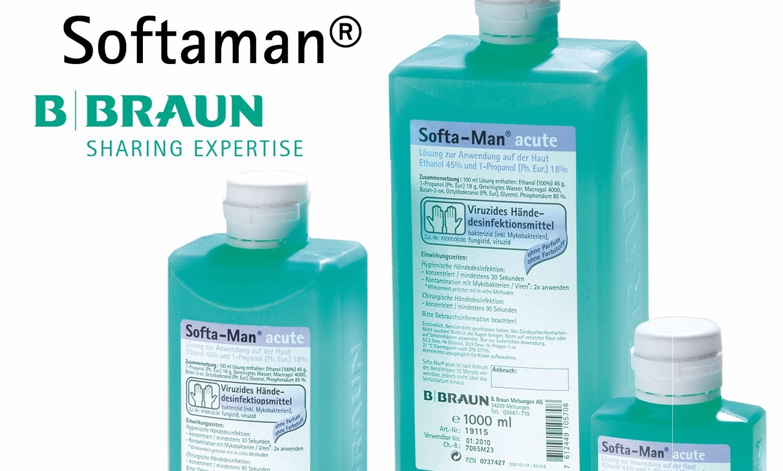 B. Braun's Softa-Man Hand Sanitizer. The most effective - Blog for Tech ...