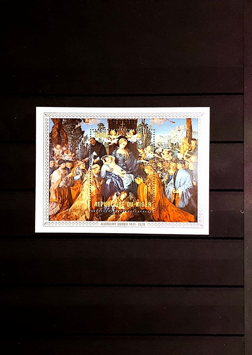 Stamps and albums for sale: Durer,Van Gogh,Picasso,PHILEXAFRIQUE