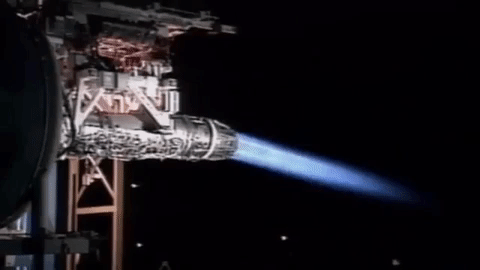 daily timewaster: Afterburning turbofan jet engine with axisymmetrical ...