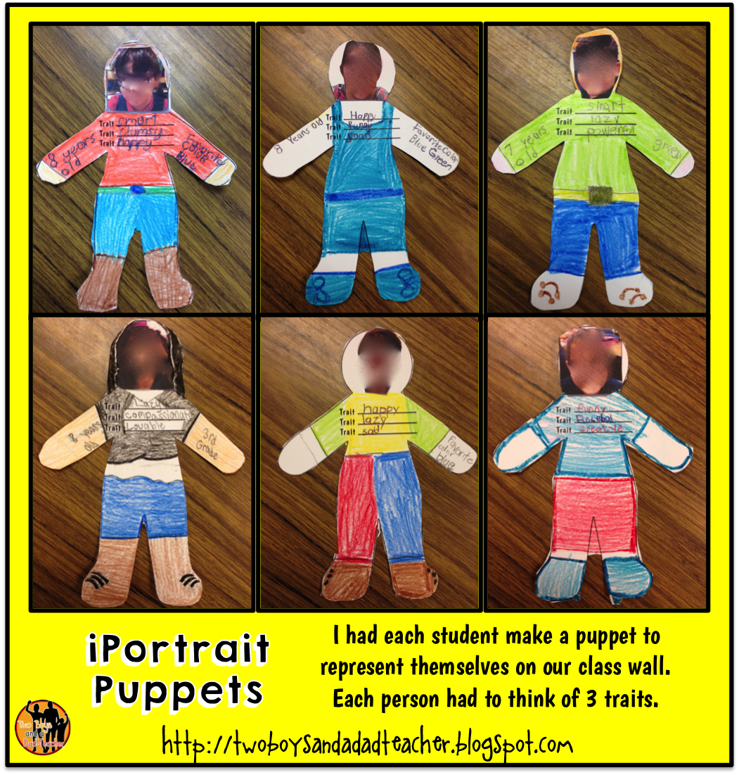 A Creative Way to Showcase Students at the Beginning of the Year - Two ...