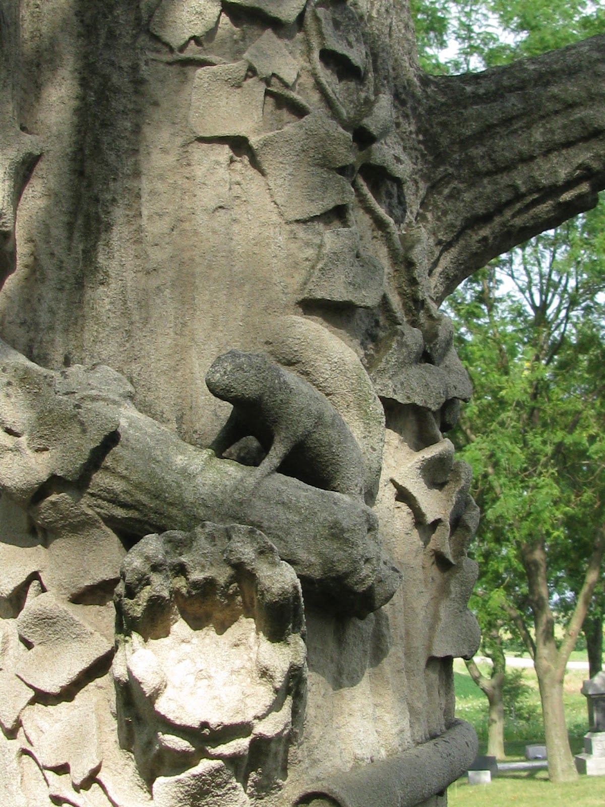 A Grave Interest: Those Amazing Tree Stones