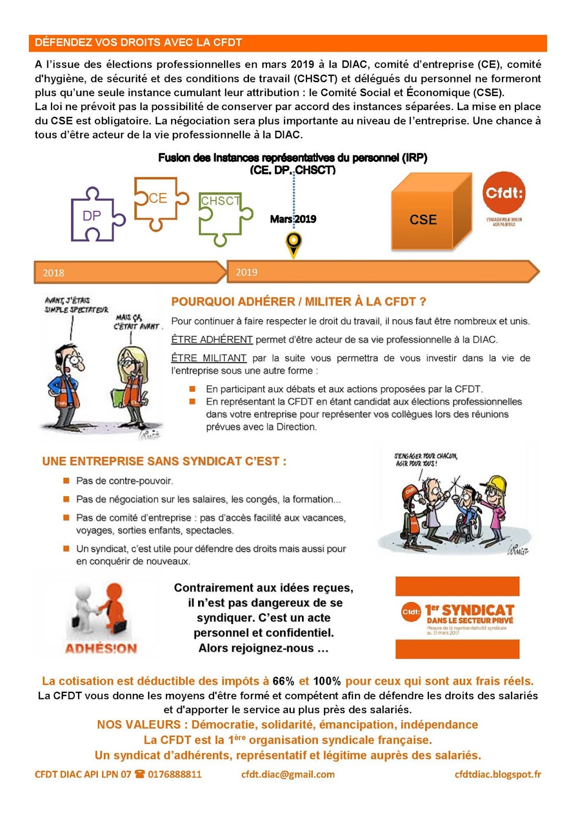 CFDT DIAC RCI Banque: CFDT DIAC NEWS L'ACTUALITE DIAC n°29 avril 2018 ...