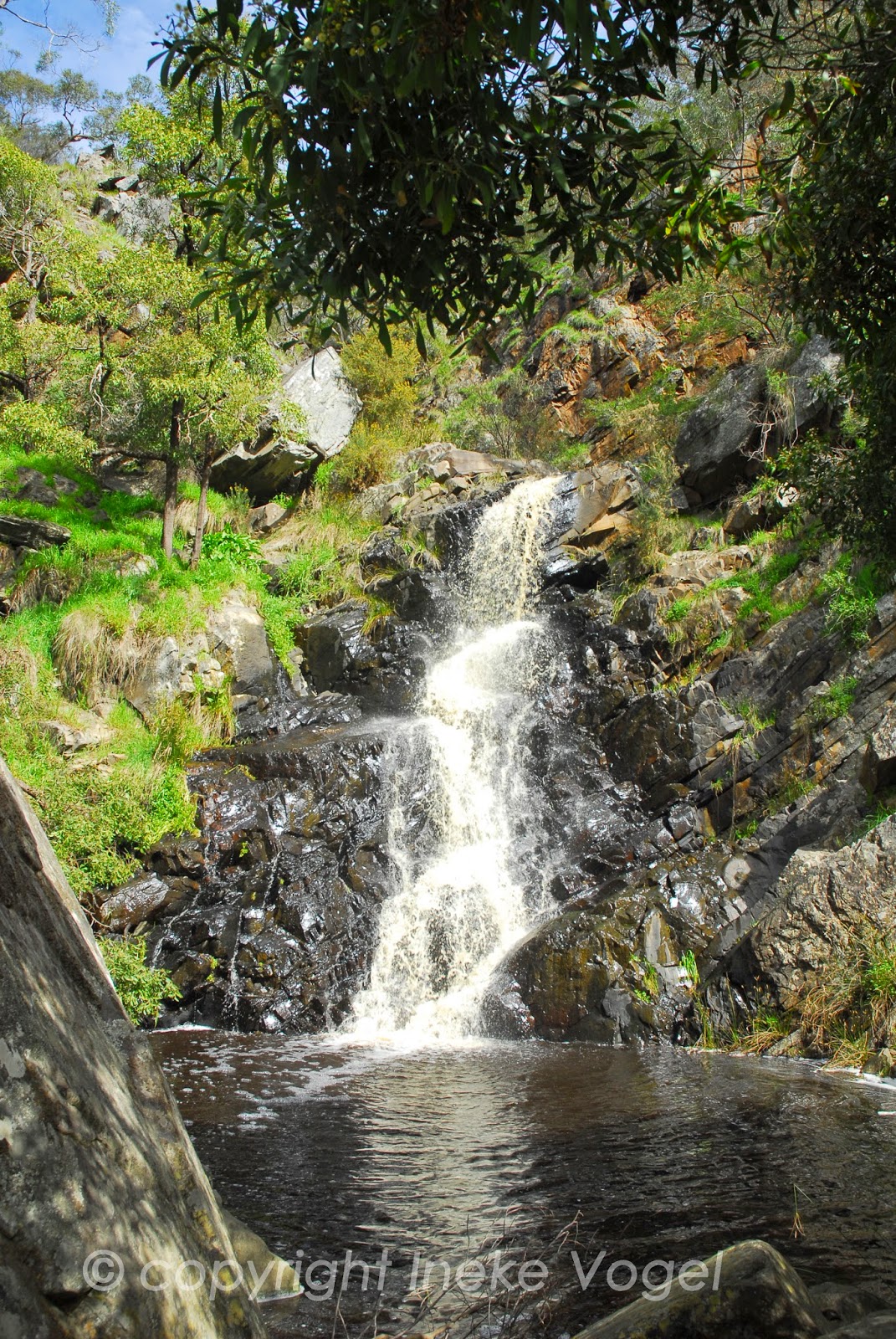 Australian waterfalls: Ingalalla Waterfall - South Australia