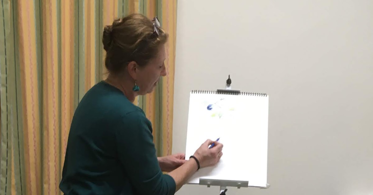 Market Harborough Art Club: Water colour demonstration - Helen Neave