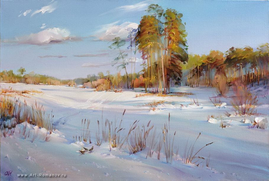Roman Romanov, 1966 ~ Landscape painter | Tutt'Art@ | Pittura ...