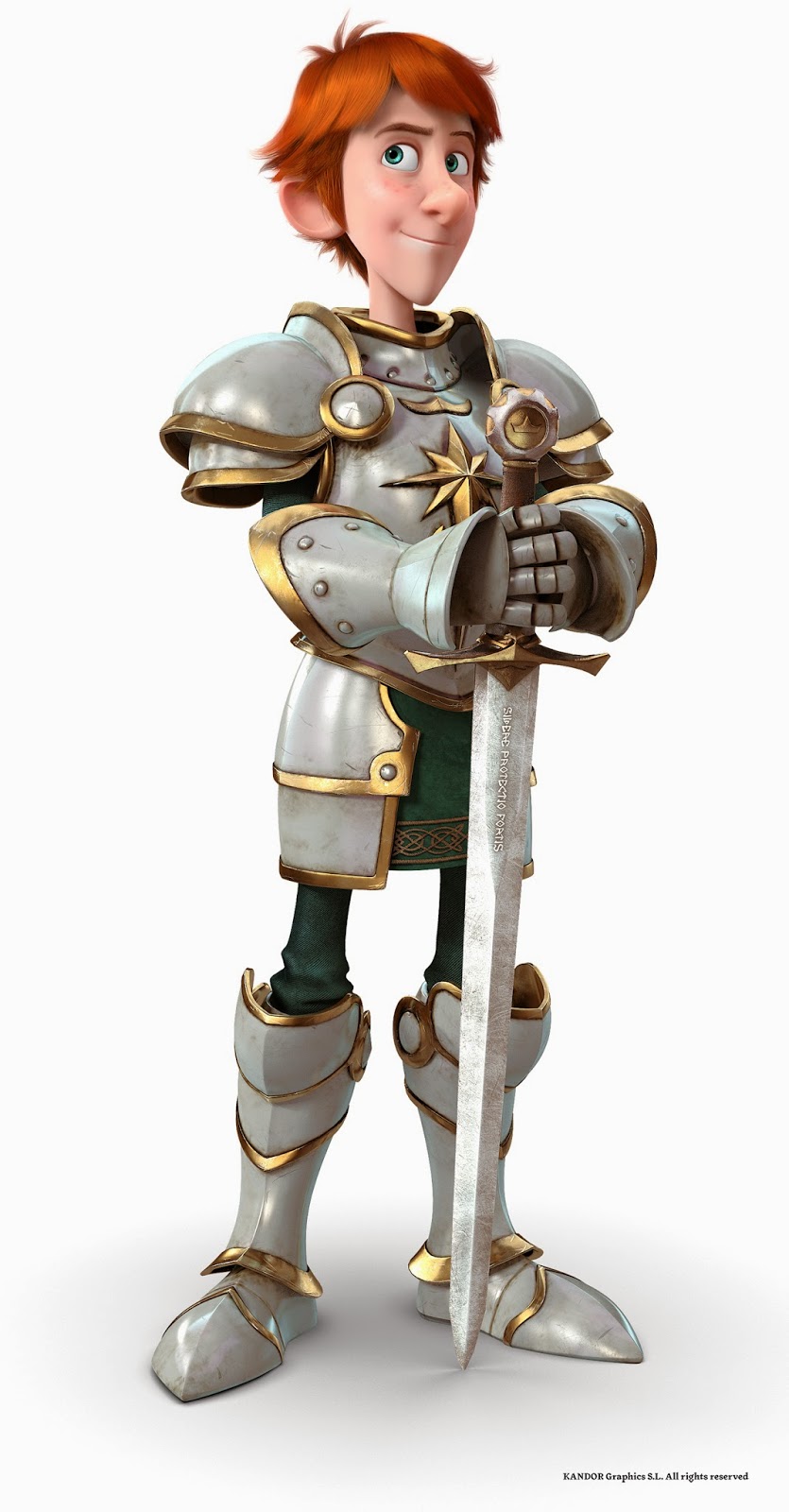 OSOKARO: JUSTIN AND THE KNIGHTS OF VALOUR IV: JUSTIN CHARACTER DESIGN