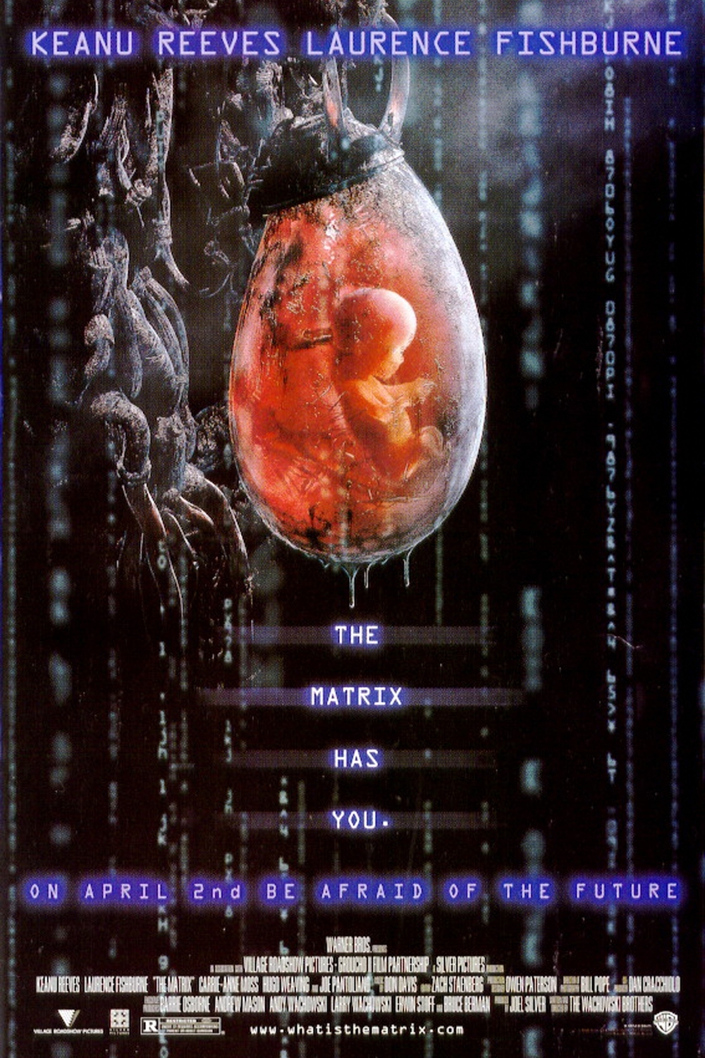 The Geeky Nerfherder: Movie Poster Art: The Matrix (1999)