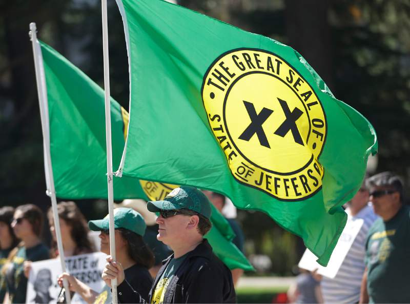 CalExit + State of Jefferson = Ecotopia!