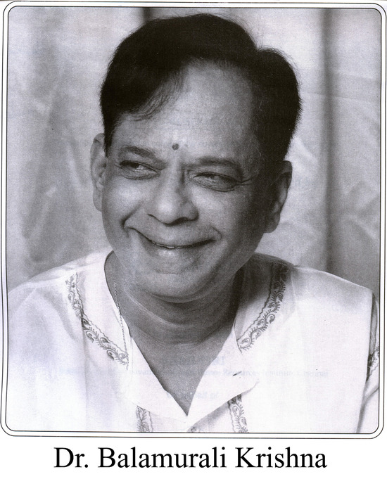 Dr. Balamuralikrishna Biography