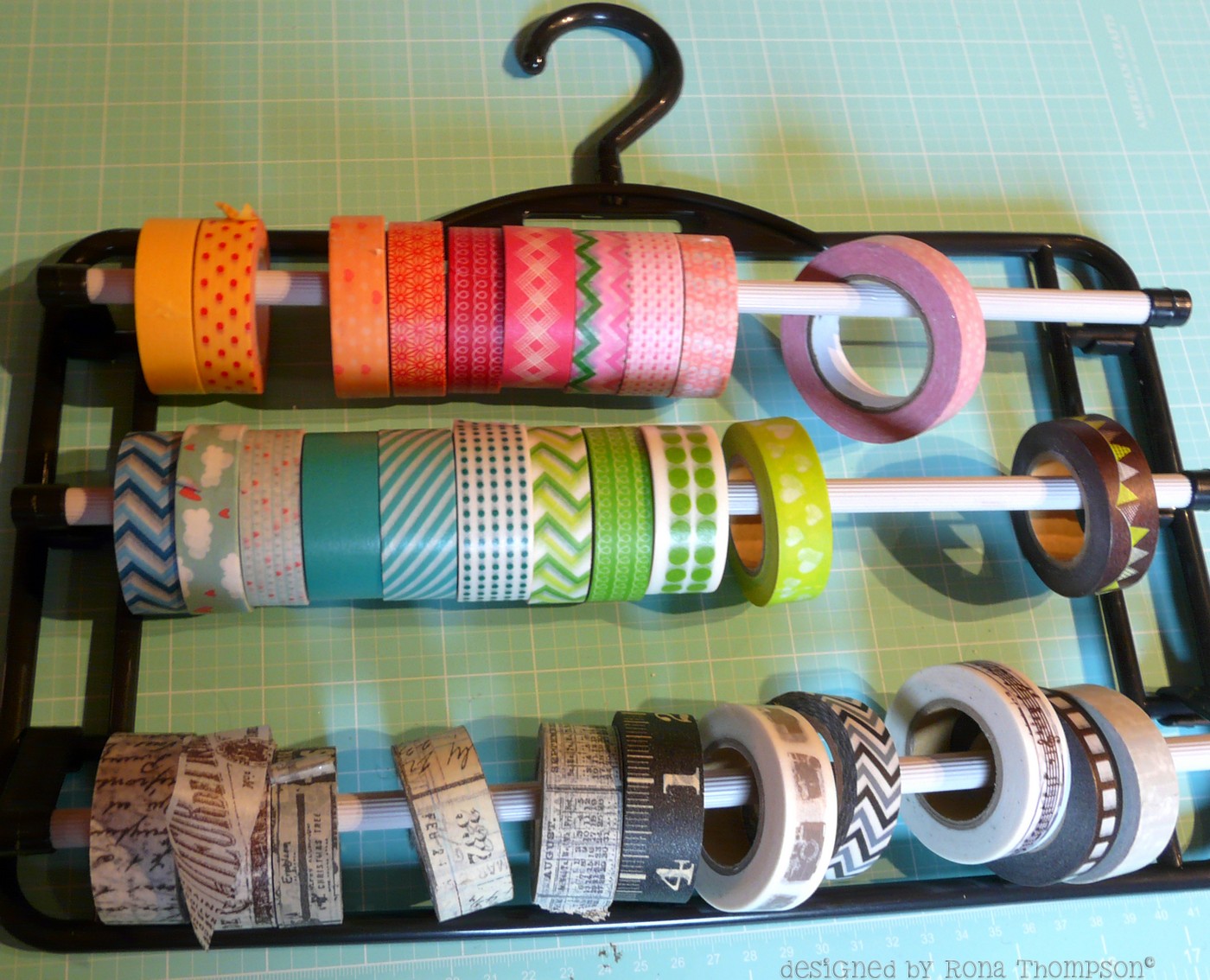 The Creative Accountant: Washi Storage on a Budget