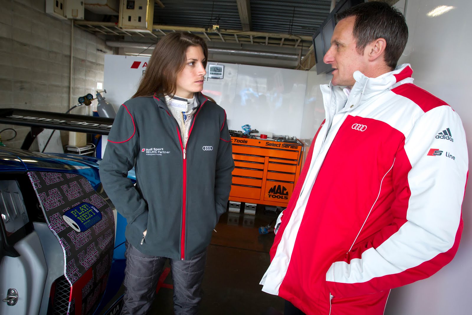 Racing with Professionals/MRS GT Racing: First Super GT test: Cyndie ...