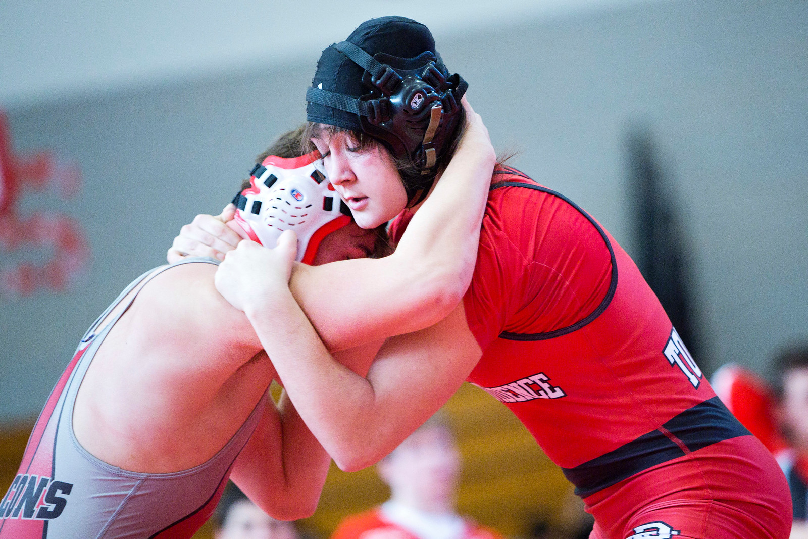 Men Wrestling Women: Pinned! He's totally stunned by his defeat!
