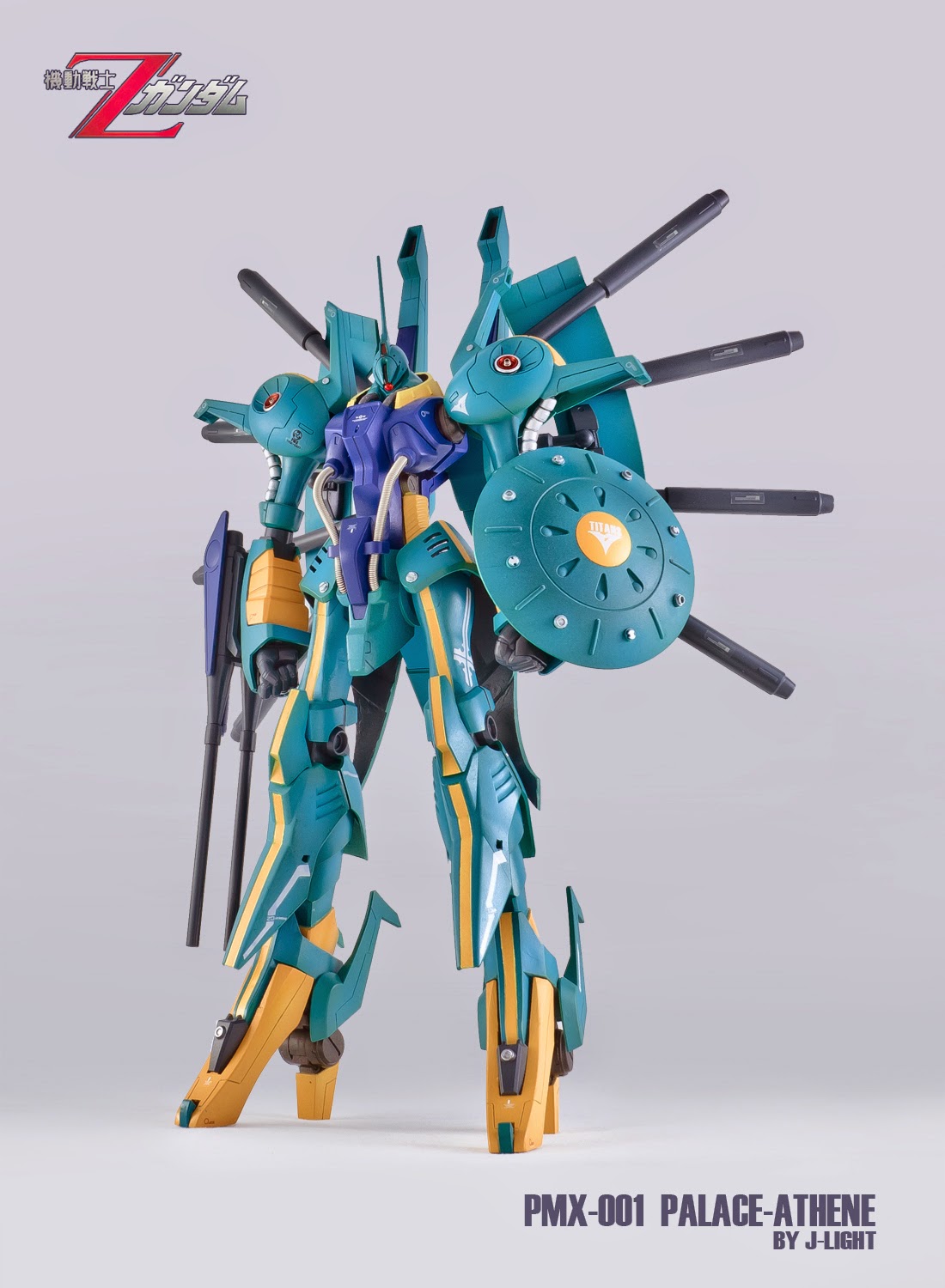 GUNDAM GUY: HG 1/144 PMX-001 Palace-Athene - Customized Build