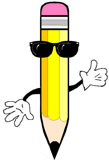 BAUZINHO DA WEB - BAÚ DA WEB : Gifs de lápis e lápis de cor, cadernos ...