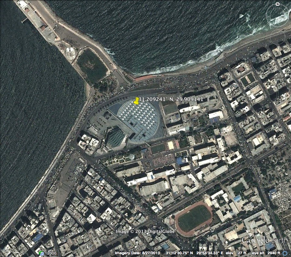 Egypt - Alexandria: The Alexandrian Library