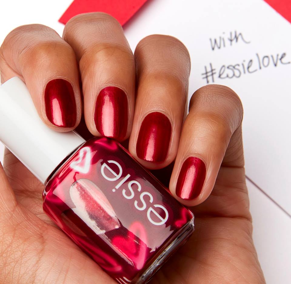 RETRO KIMMER'S BLOG: ESSIE SCARLET PEARLY RED FOR FEBRUARY!