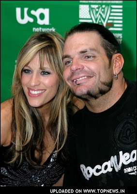Jeff Hardy With His Wife - The Sport and Football Report