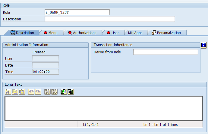 SAPSECURITY: SAP Role Administration Activity