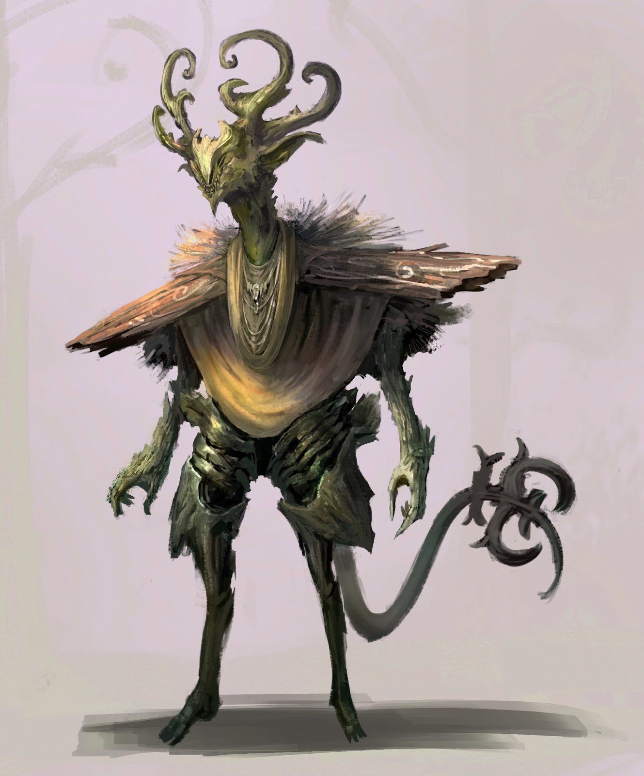 Kyle Sewnarain's Blog: Substrata: Forest Demon WIP