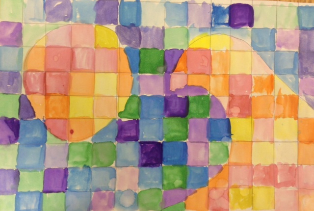 RNE Art Blog: Warm and Cool Grids