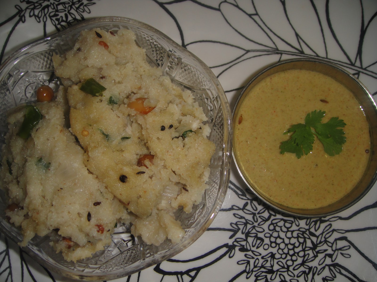 andhra ruchulu: KANCHIPURAM UPMA-SOUTH INDIAN BREAKFAST
