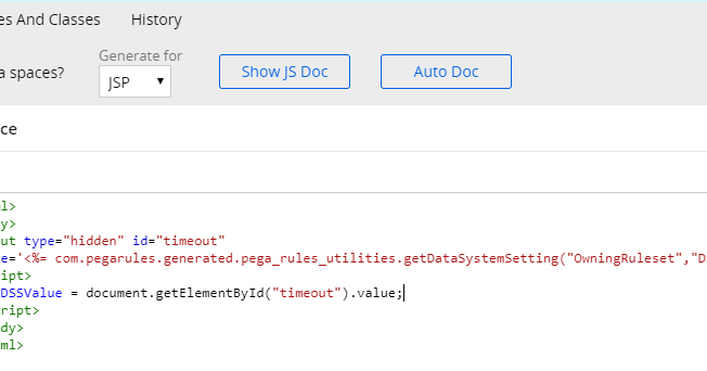 HowToPega: How to fetch DSS from javascript in Pega