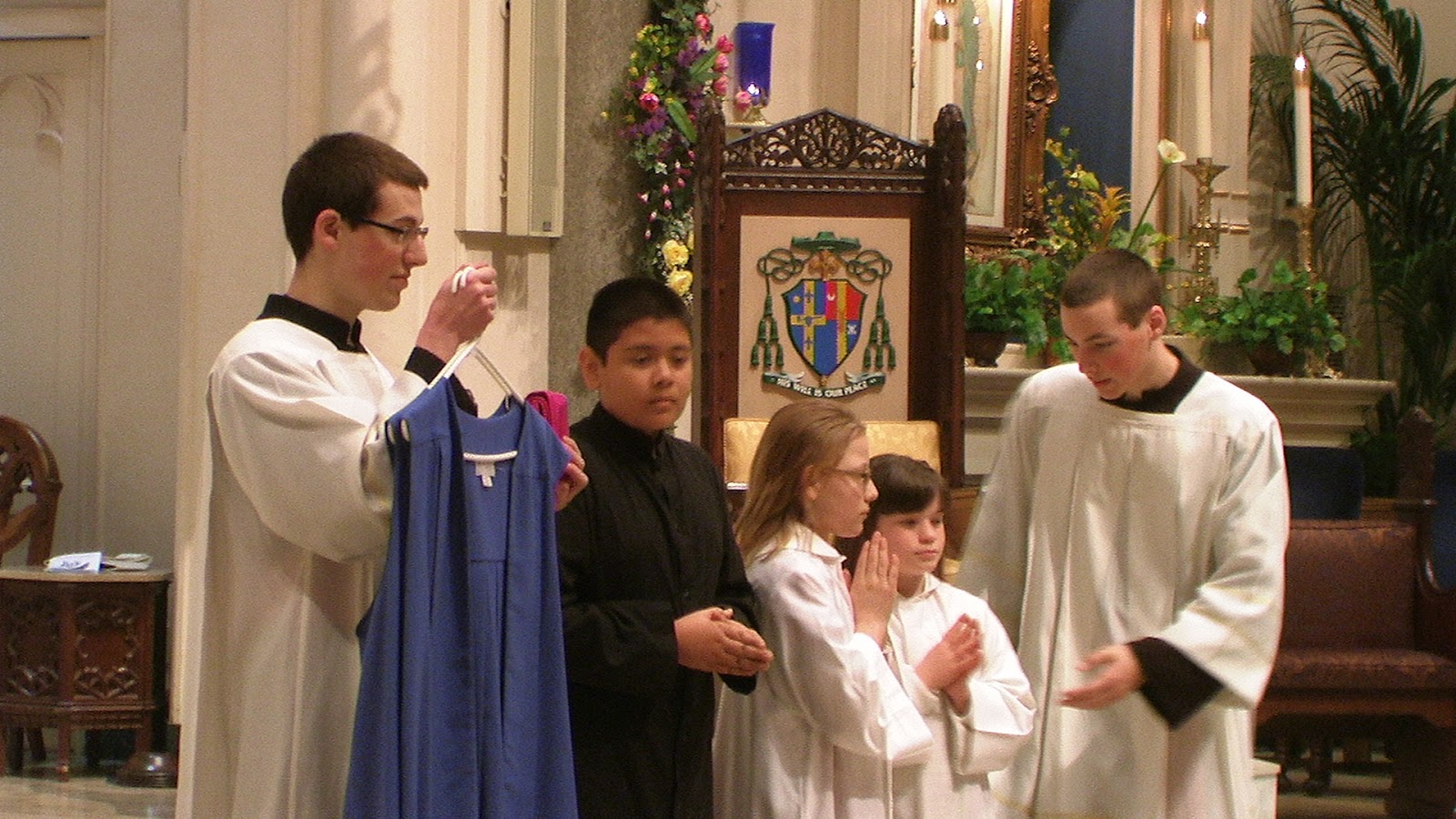 Bishop Daniel R. Jenky, CSC: Blessing of New Servers
