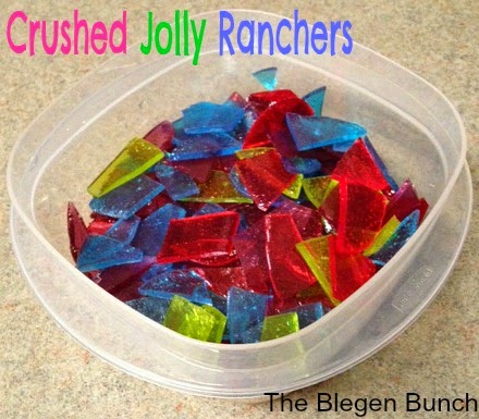 The Blegen Bunch: Crushed Jolly Ranchers for Cute Dessert Toppings
