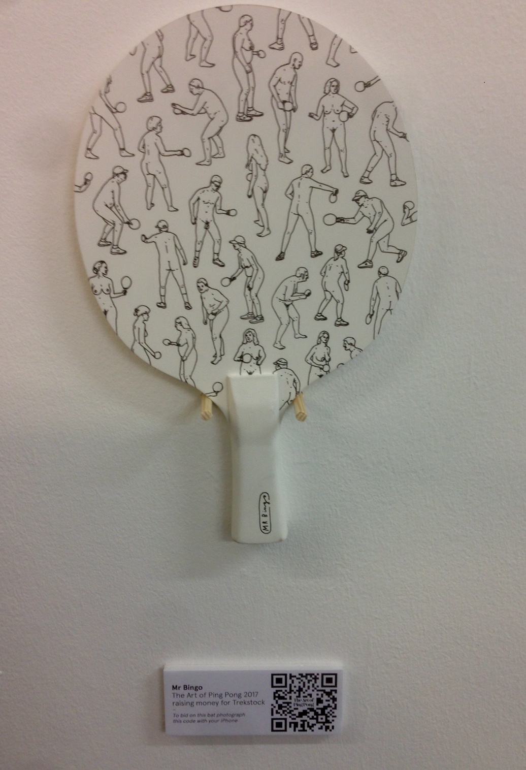 Justin's Amazing World At Fenner Paper: The Art of Ping Pong 2017