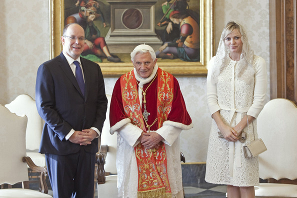 Prince Albert and Princess Charlene visit to Vatican City