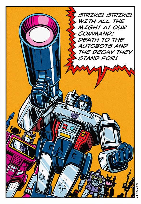 El Jardin de Ochopante: Young Megatron