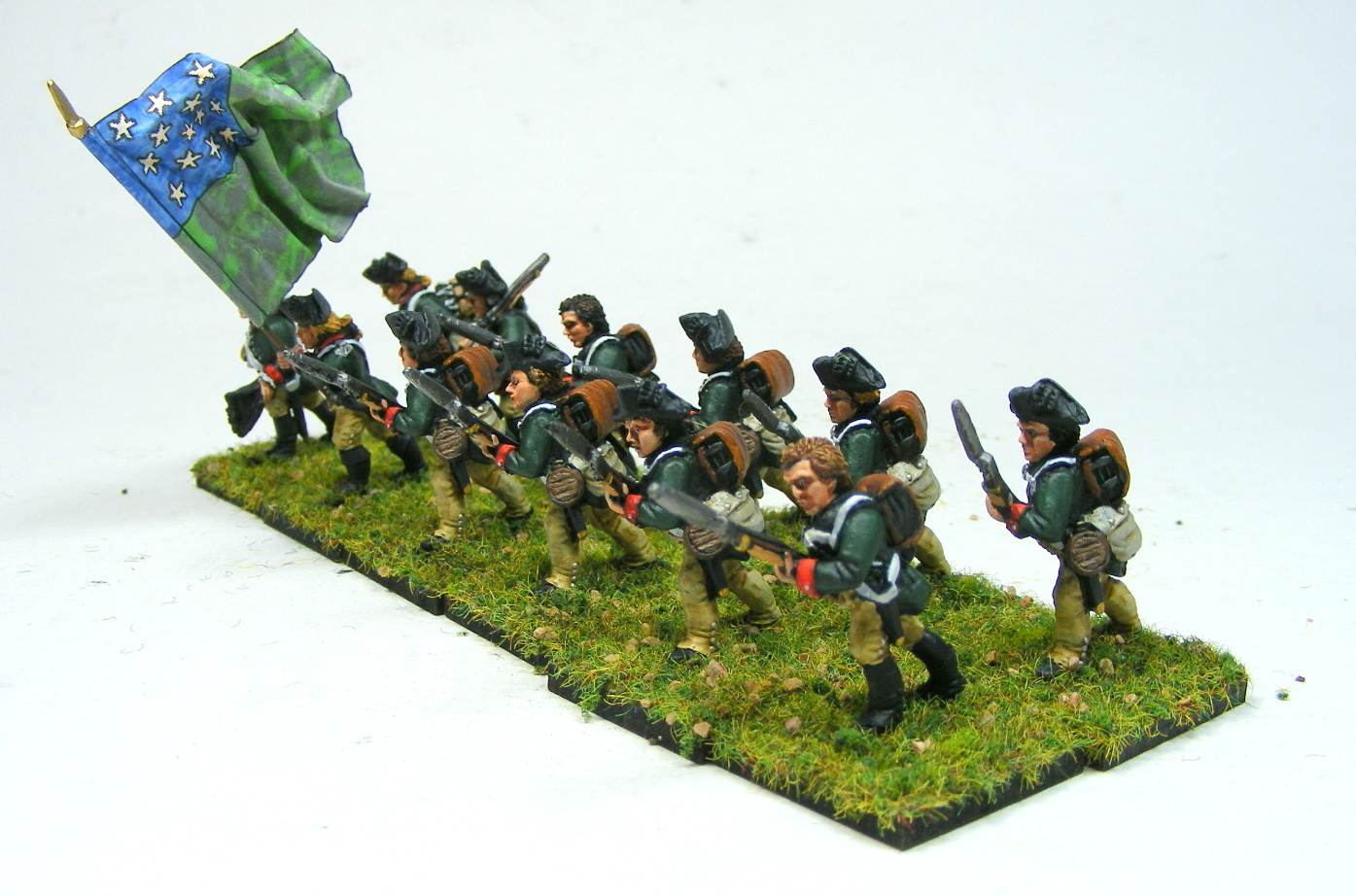Evil Bob's Miniature Painting: 28mm AWI and Crusades Miniatures