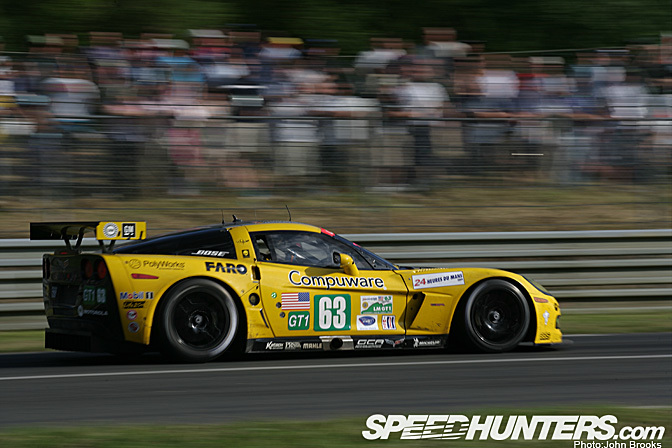 24 Heures du Mans: Chevrolet Corvette C6.R Corvette Racing #63 LM 2009 ...