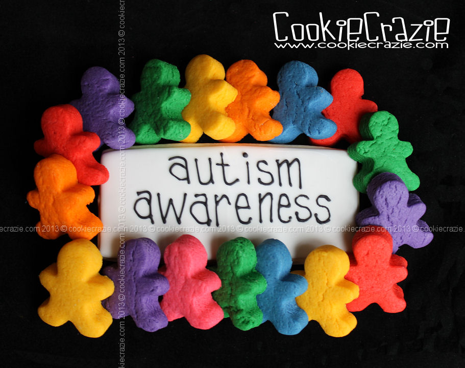 The Cookie Puzzle: Autism Awareness Cookies from CookieCrazie