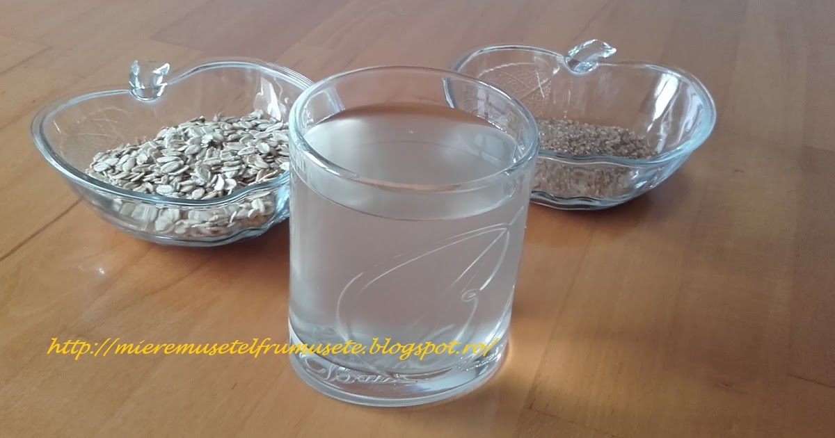 Miere. Musetel. Frumusete.: Cvas din fulgi de ovaz