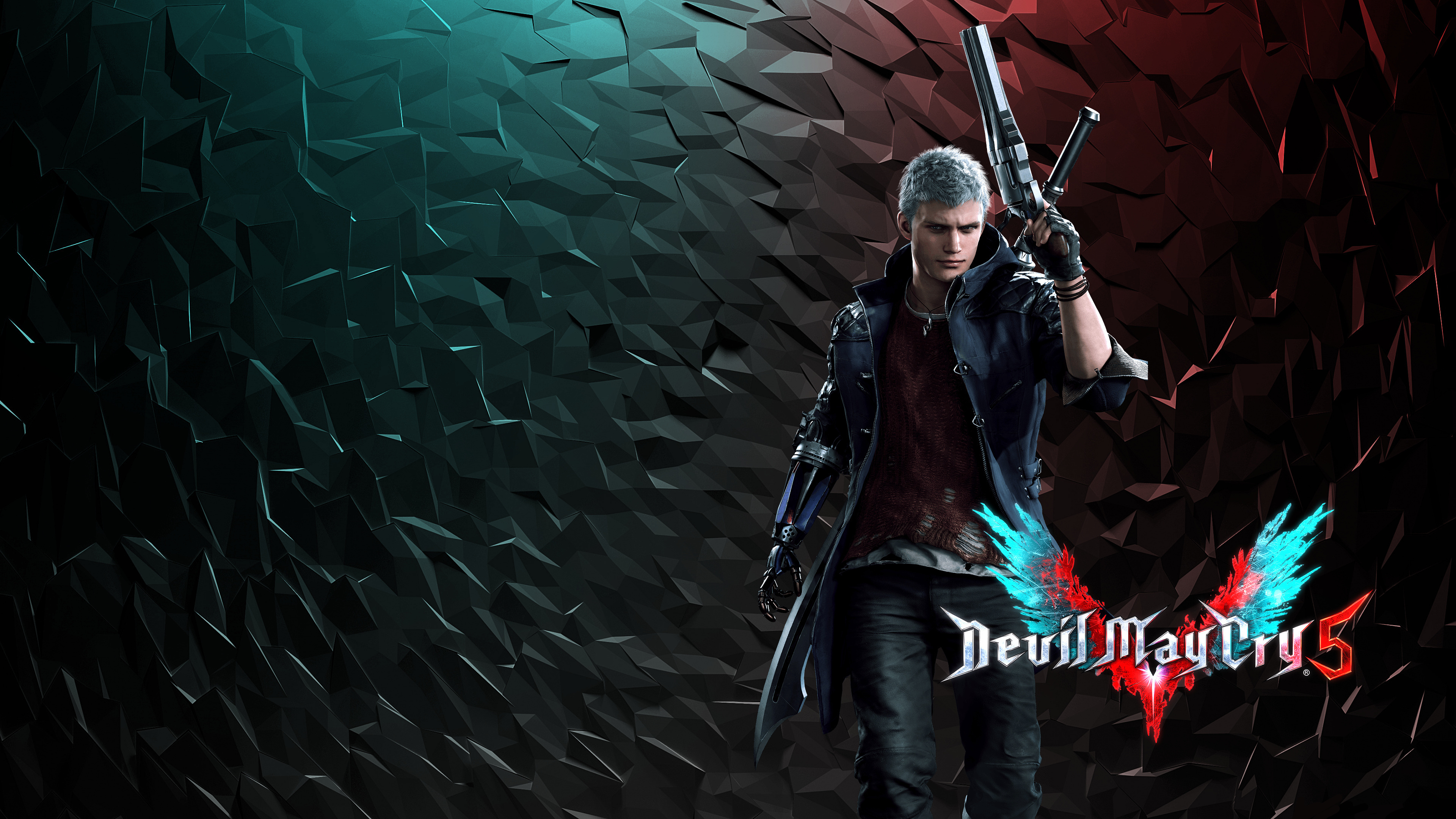 Nero, Revolver, Pistol, Devil May Cry 5, 4K, #67 Wallpaper iPhone Phone