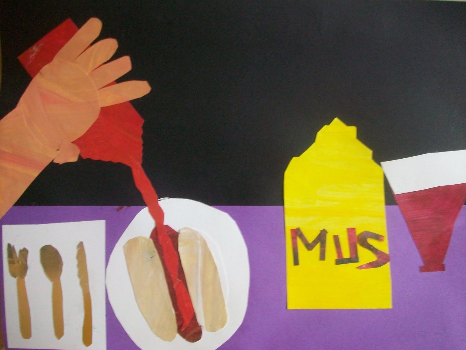 Studio 220: After School Food Collages