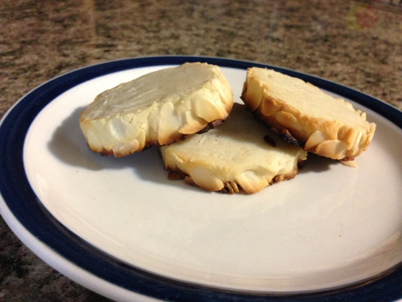 Organizastic: Almond Cream Cheese Icebox Cookies