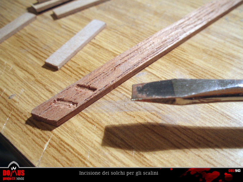 DOMUS project: Costruzione 103: Scala in legno