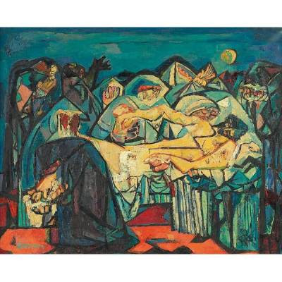 Structure and Imagery: Abraham Rattner: Richly Colored Works