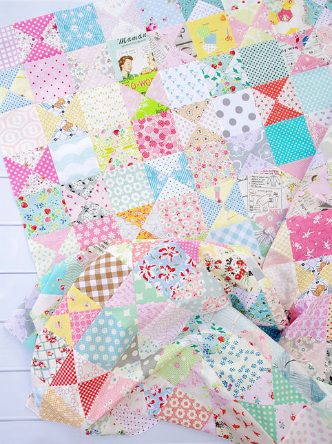 Red Pepper Quilts: Ohio Star Quilt ~ Work in Progress