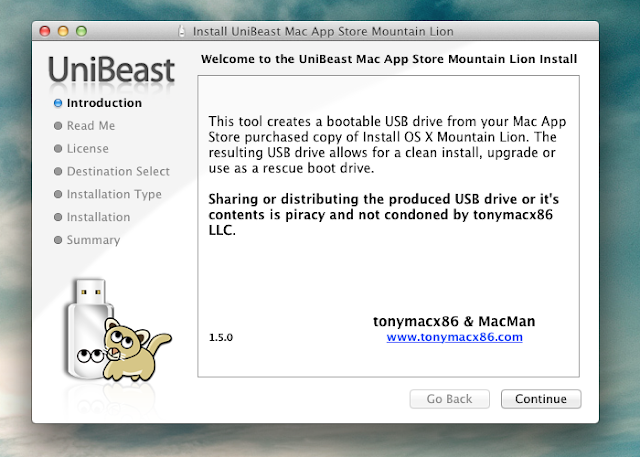 How to install OS X Mountain Lion on your PC with Unibeast