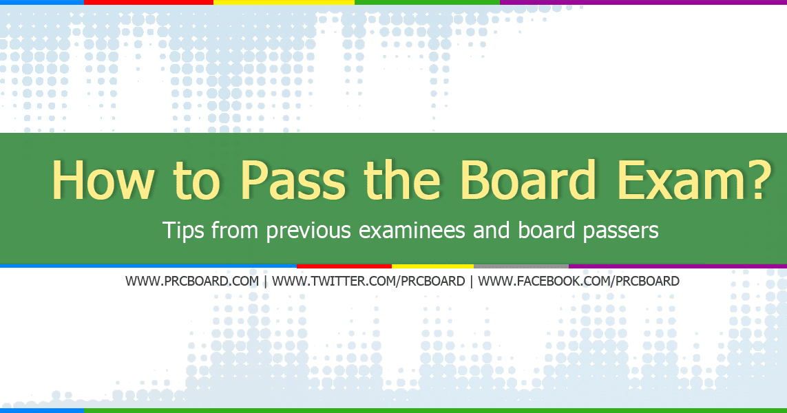 Secrets Revealed: How to Pass Board Licensure Exam? Tips from PRC ...