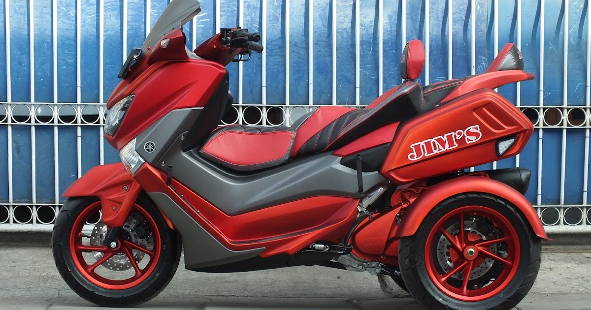 Ngecat MOTOR: YAMAHA NMAX TRIKE CUSTOM PAINT Milik BRO JIM'S BANDUNG JABAR