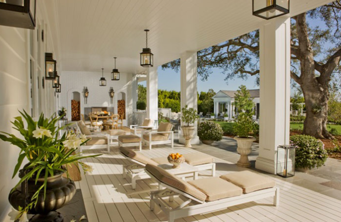 White Blossom: Rob Lowe's Santa Barbara House