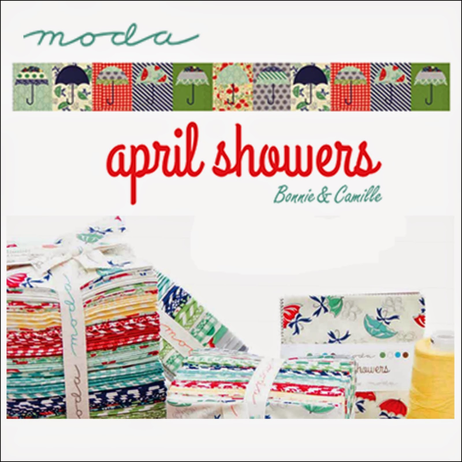 Crazy Quilt Girl Fabric Shop: Moda APRIL SHOWERS Fabric