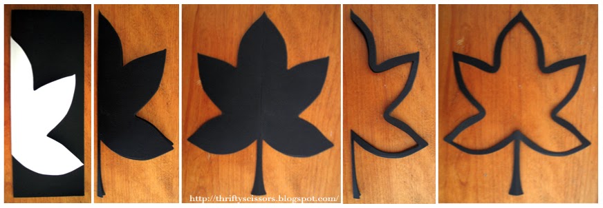 A Fall Leaf Craft for Two and Three Year Olds | Thrifty Scissors