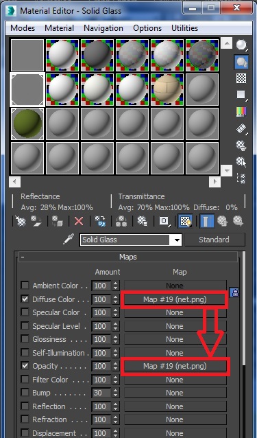 3ds max tutorial: 3ds max tutorial - How to create a transparent net